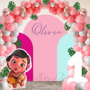 Other | Baby Moana Character Stand Baby Moana Character Standee Baby ...